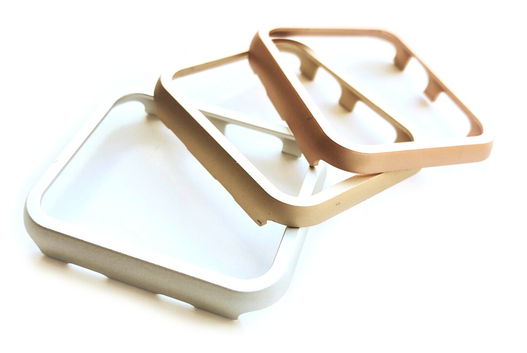 MATTE BRUSHED Covers for Apple Watch in Gold, Silver, Rose Gold ...