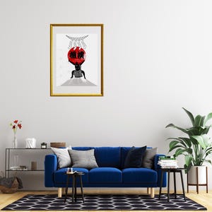 SUMO - Sacred Energy Art Poster, Japanese Martial Spirit Wall Art, Sumo ...