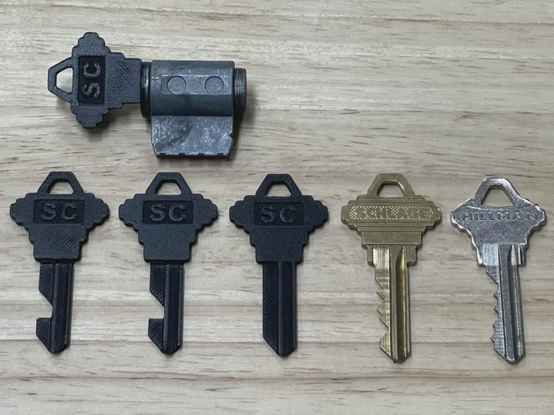 Lockout Keys, Schlage Keyway - Etsy