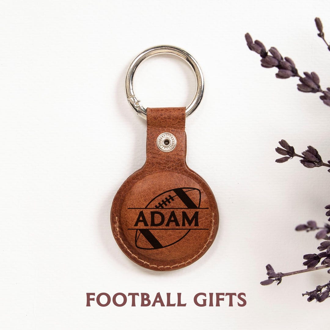 Custom Football Player Name Keychain Team Bulk Gift, Personalized ...
