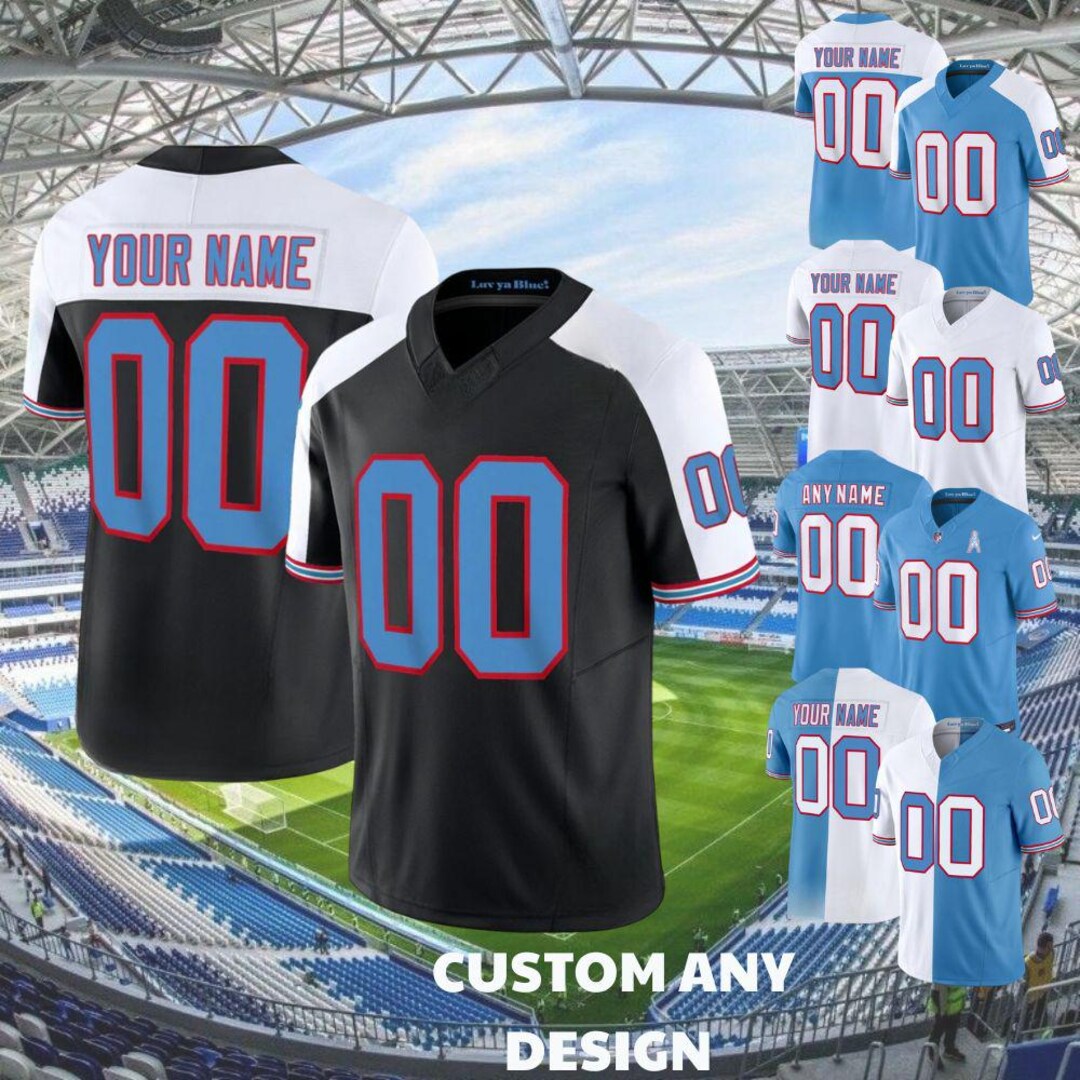 All Stitched Jersey, Embroidery Jersey,personalized Team Name Number ...