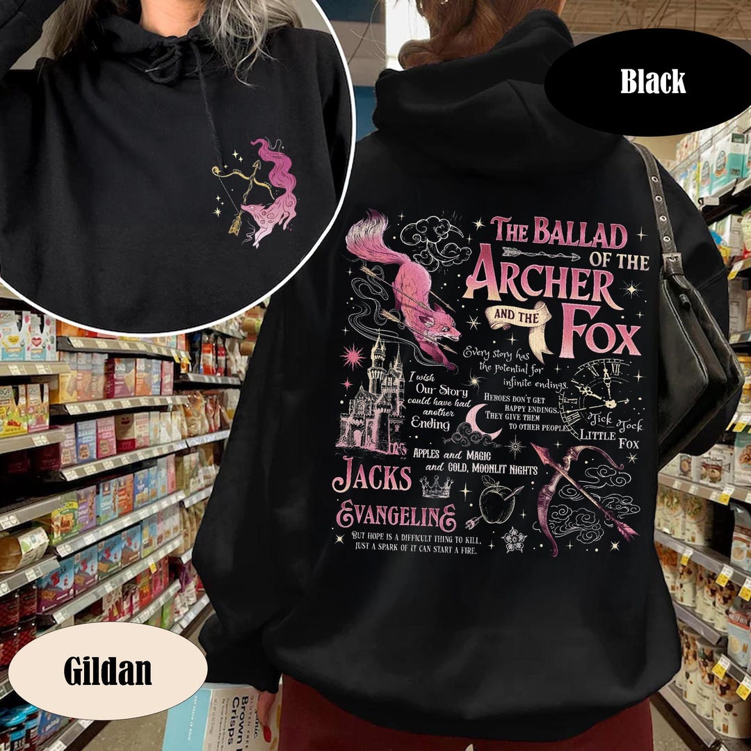 Ballad of the Archer and the Fox Comfort Colors® Shirt, Stephanie ...