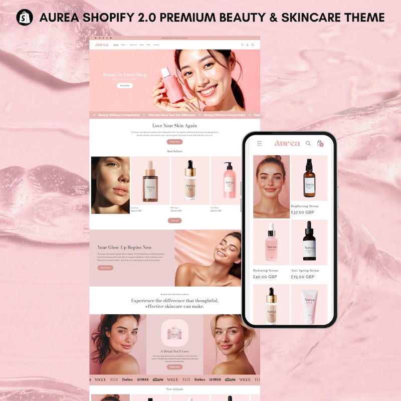 Shopify Website Templates - Etsy