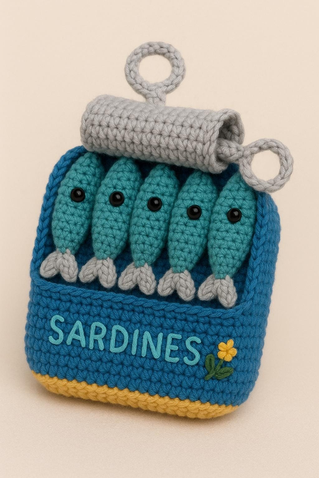 Cutesy Crochet Sardines in a Can Pattern – Amigurumi PDF Digital ...