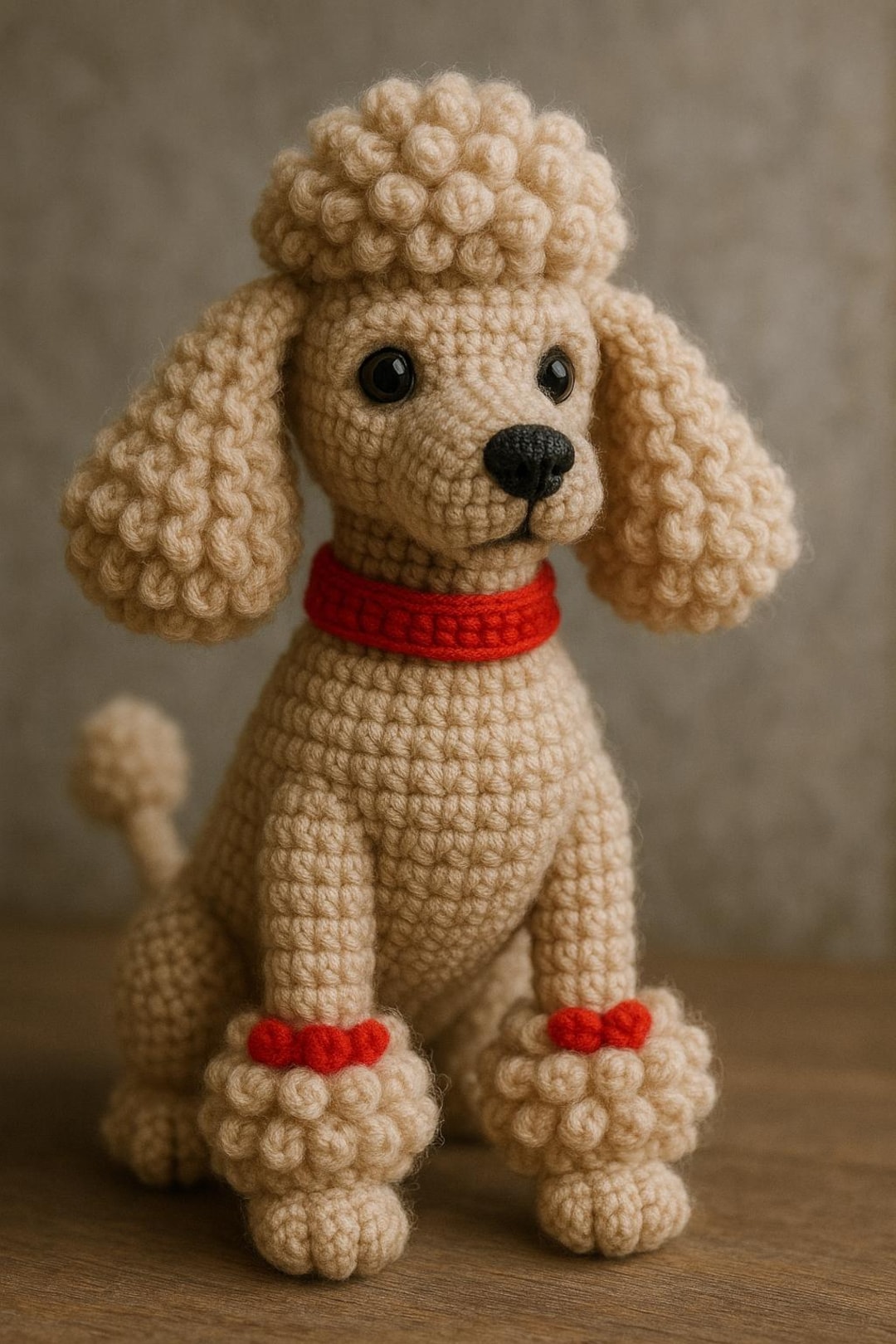 Crochet Poodle Pattern - Amigurumi Dog DIY PDF Tutorial - Digital ...