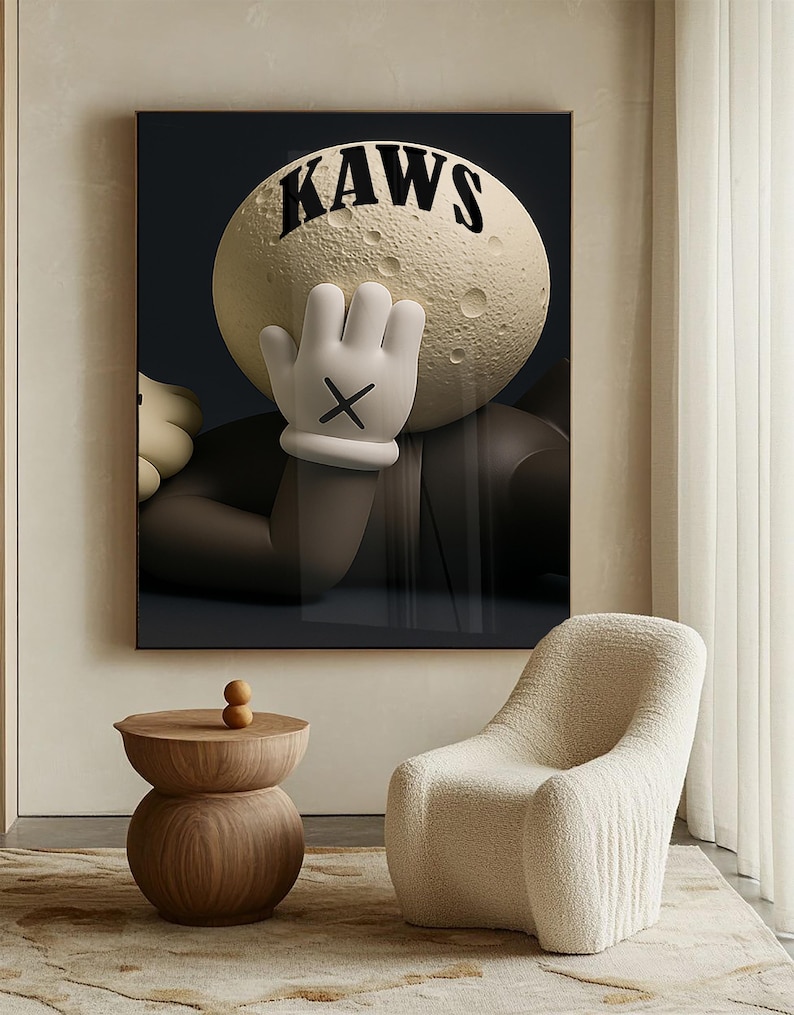 KAWS Graffiti Poster Set of 3: Hypebeast Sneaker Art (digital Download ...