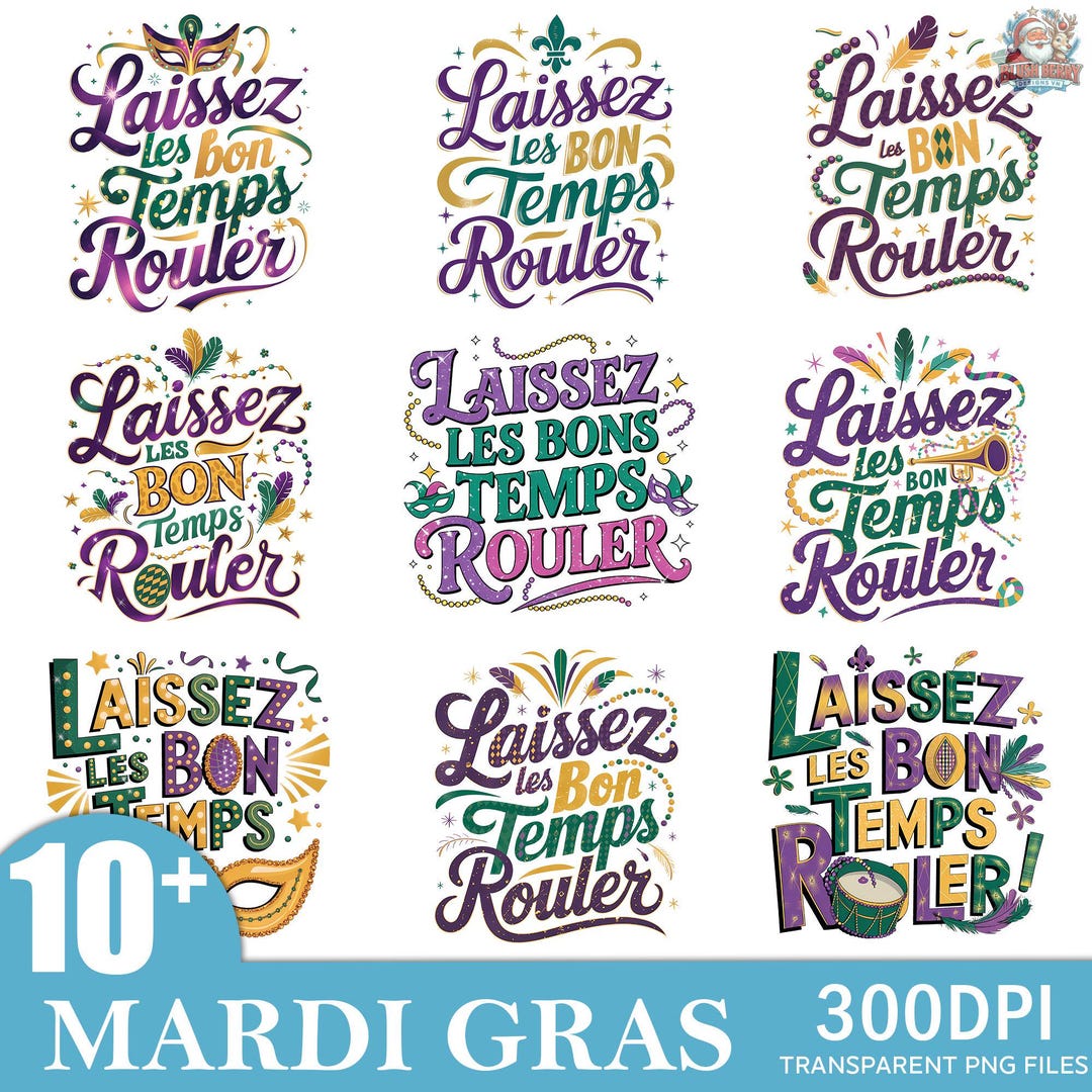 10+ Laissez Les Bons Temps Roule Png-Bundle, Fleur De Lis Png, Perlen ...