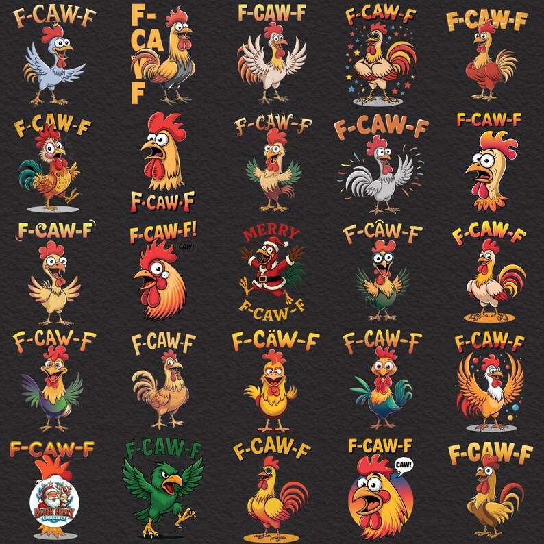 300+ Chicken Middle Finger Png Bundle, F-caw-f Png, Screaming Chicken ...