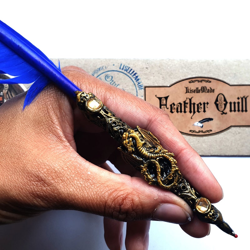 Writing Quill - Etsy