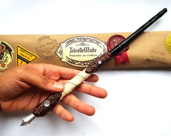 Classic Magic Wand Potter inspired Wizard Wand | Etsy