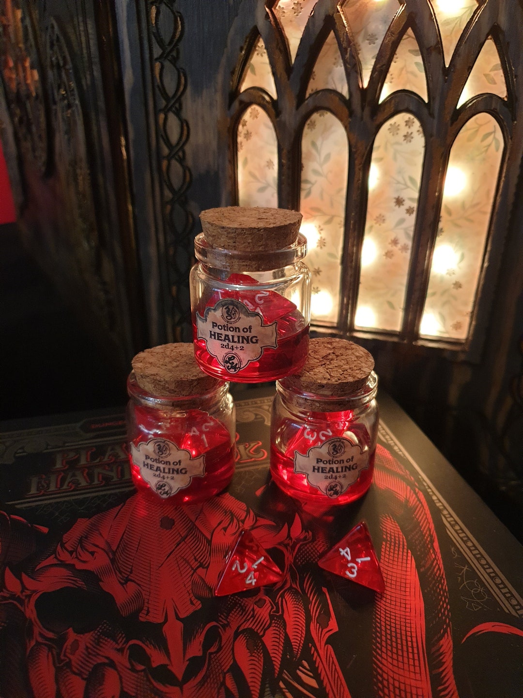 Dnd 5E Healing Potion With D4 Dice FREE SHIPPING - Etsy