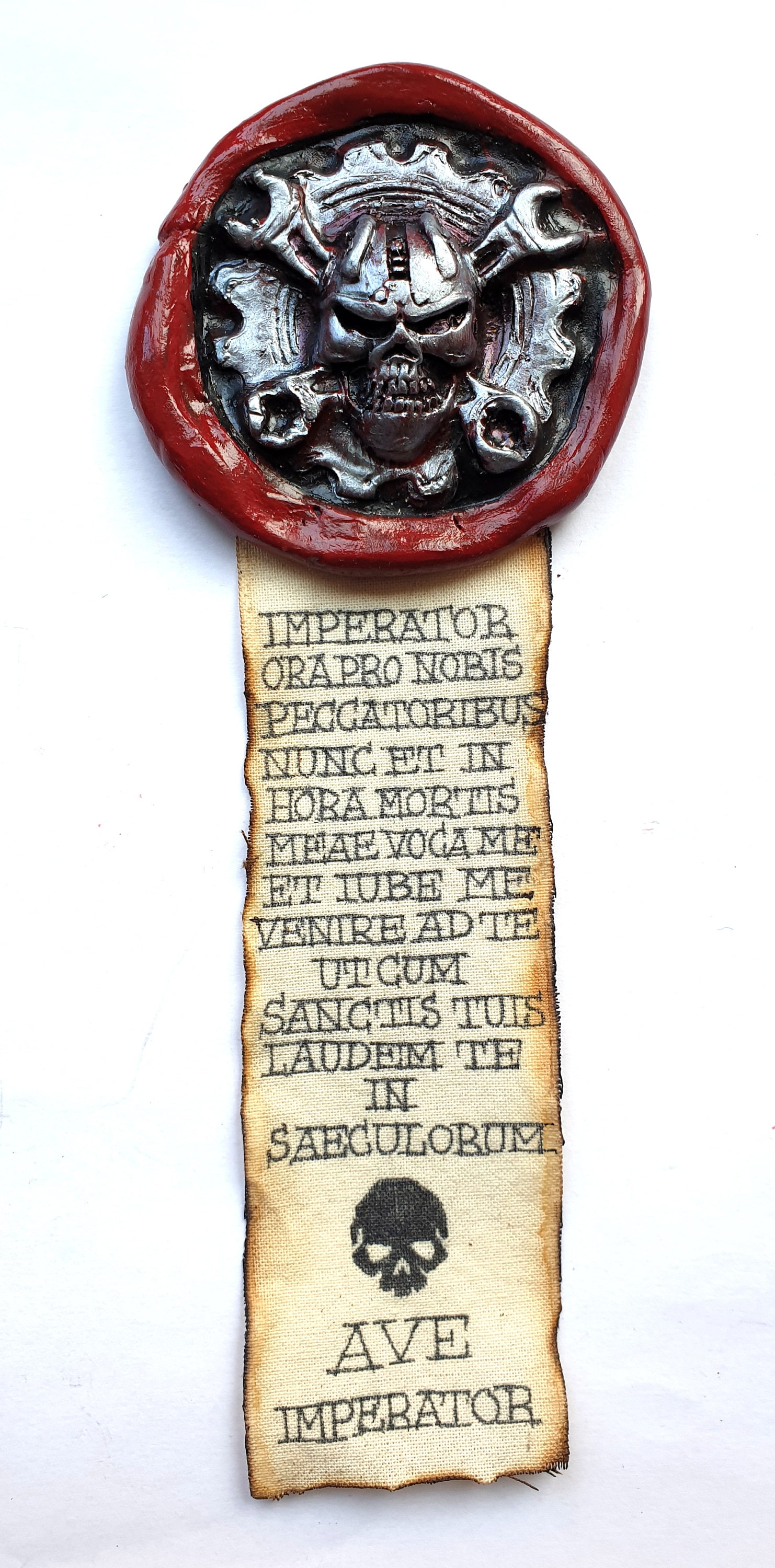 Mechanicus Purity Seal Real Size Brooch Pin Back Mark of | Etsy