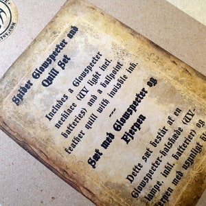 Spider Magic Kit UV Blacklight and Invisible Ink Ballpoint Quill FREE ...