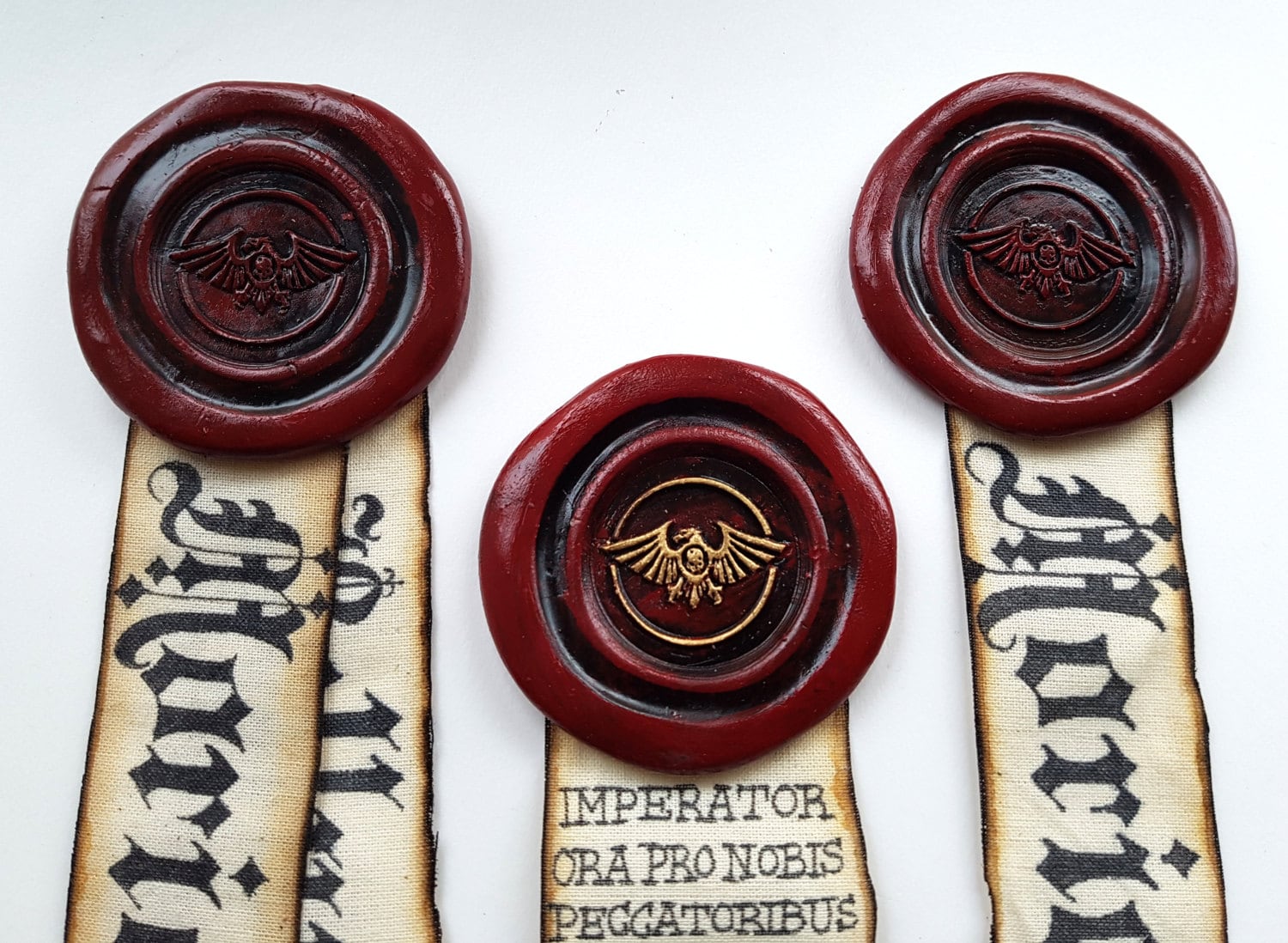 Purity Seal - AQUILA - Real Size, Brooch Pin Back, Mark of Faith - Etsy