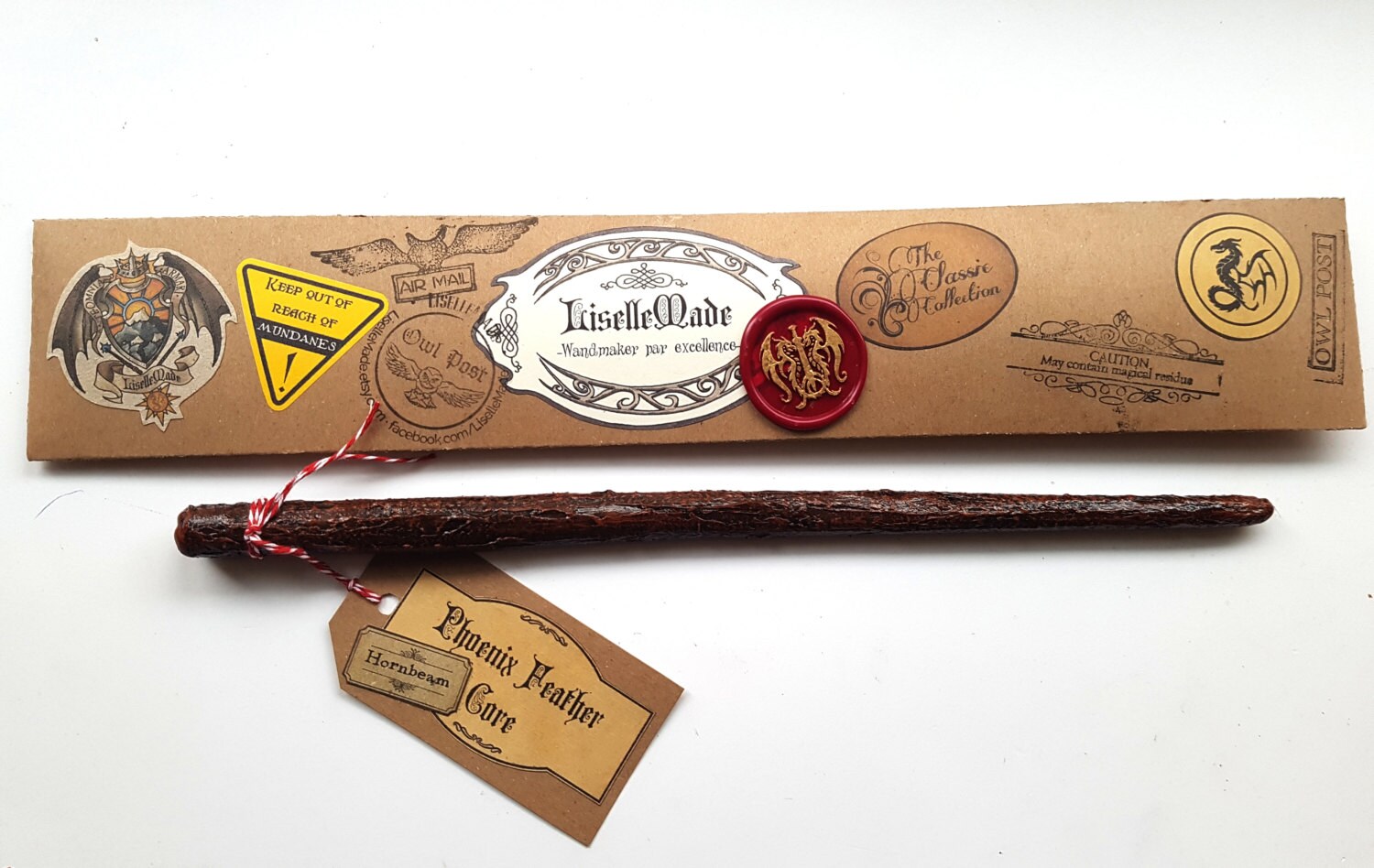 Classic Magic Wand Potter Inspired Wizard Wand | Etsy