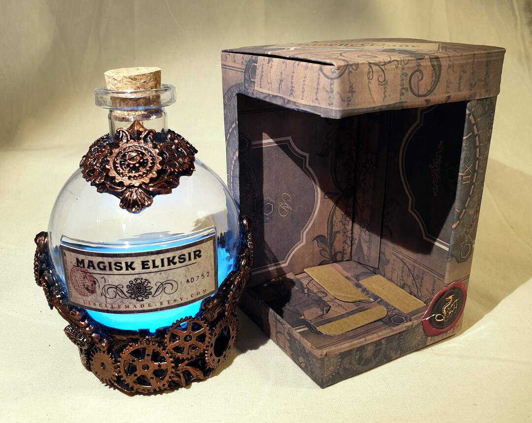 Magic Potion Lamp Steampunk Color Changing LED FREE SHIPPING - Etsy