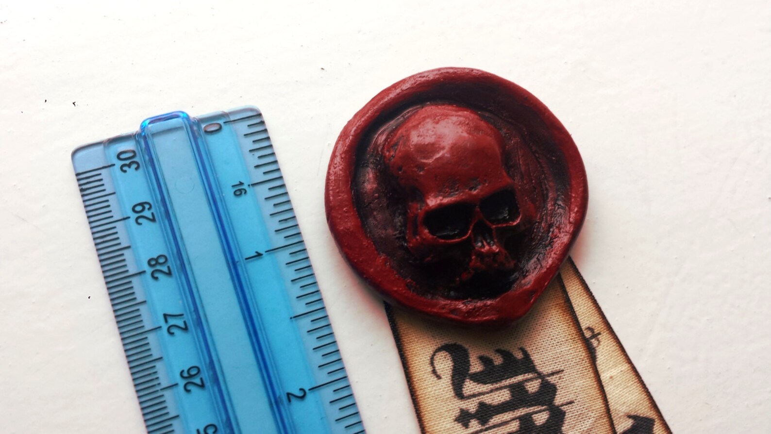 Deluxe SKULL Purity Seal - Real Size, Brooch Pin Back, Mark of Faith - Etsy