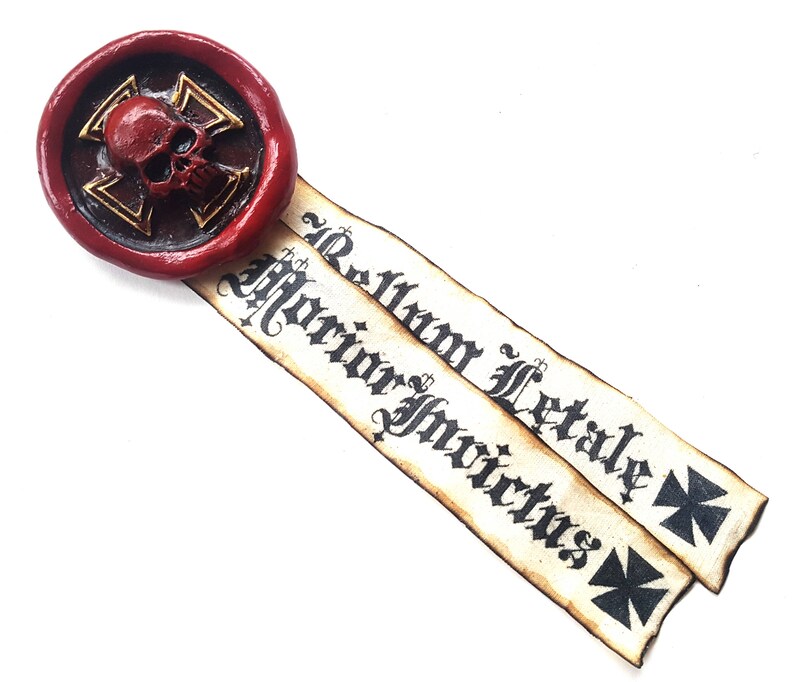 Deluxe EMPIRE Purity Seal - Real Size, Brooch Pin Back, Mark of Faith ...