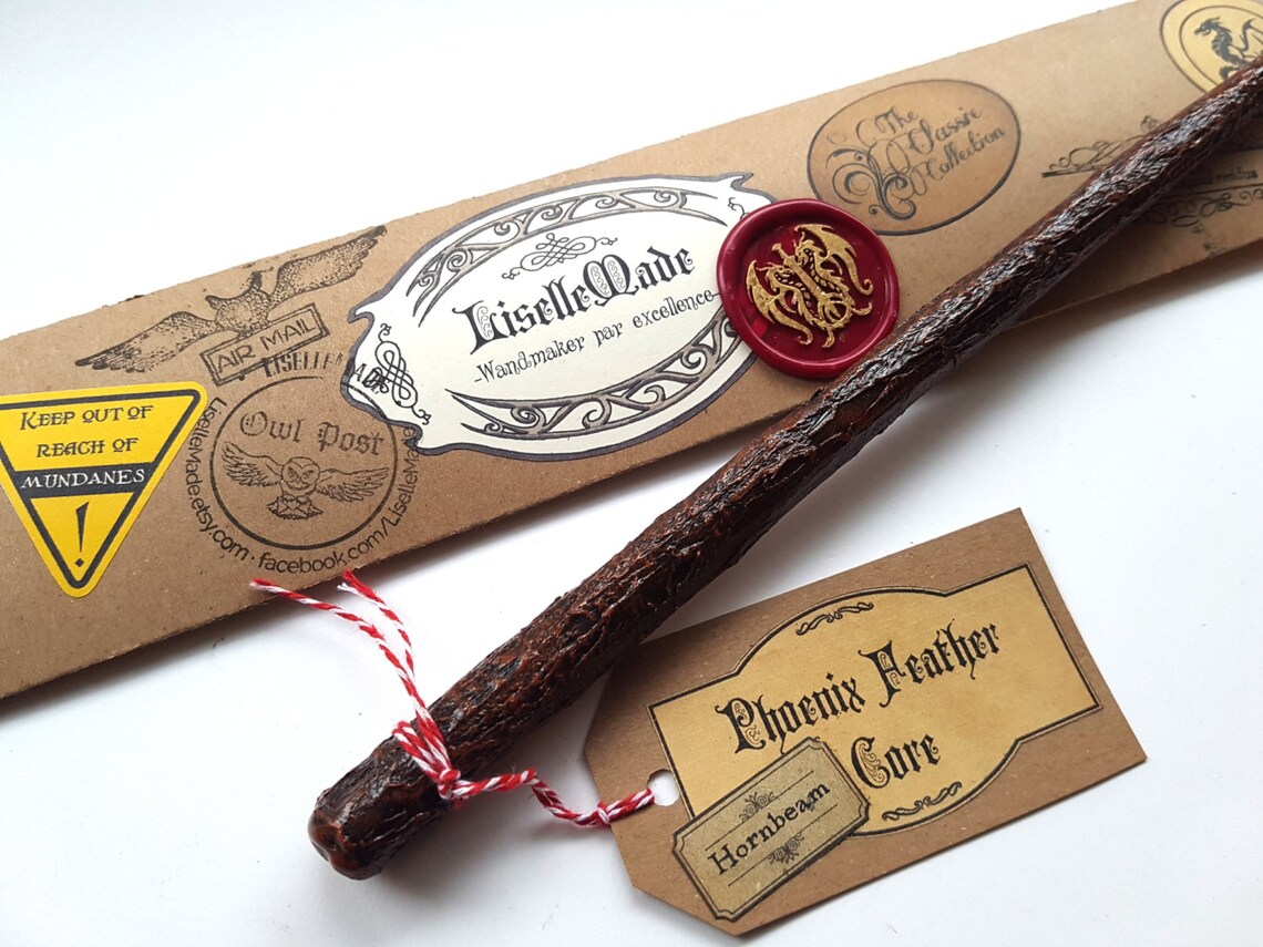 Classic Magic Wand Potter Inspired Wizard Wand - Etsy