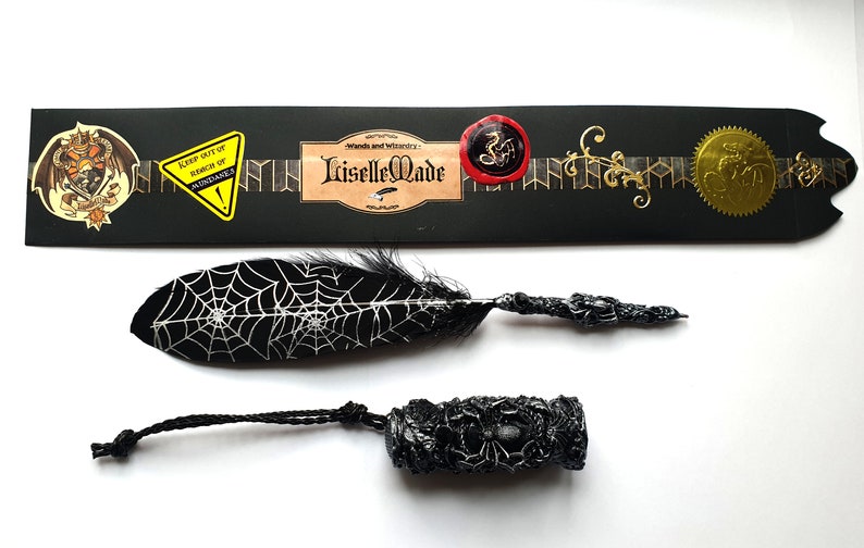 Glowspecter UV and Deluxe Quill With Invisible Ink Spider - Etsy