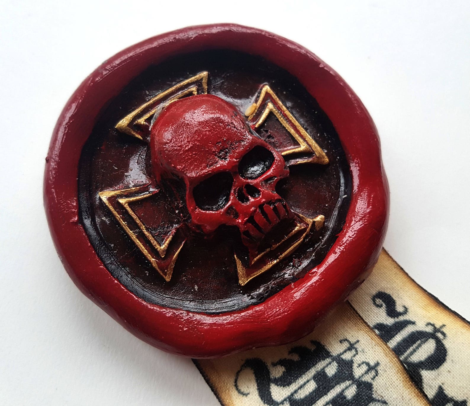 Deluxe EMPIRE Purity Seal - Real Size, Brooch Pin Back, Mark of Faith ...