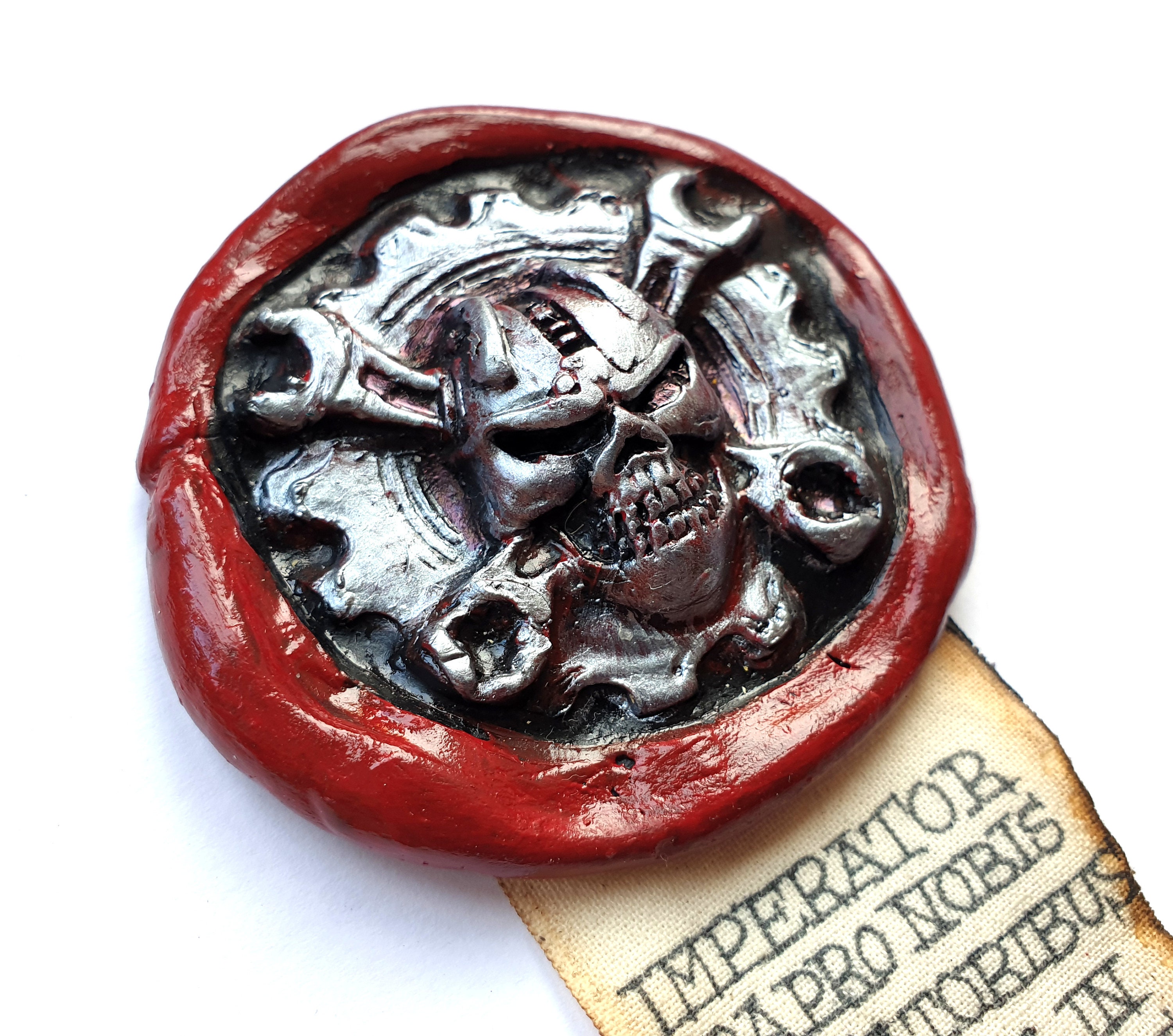 Mechanicus Purity Seal Real Size Brooch Pin Back Mark of | Etsy