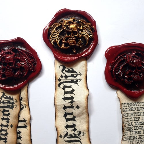 Litany Purity Seal Real Size Brooch Pin Back Mark of Faith - Etsy