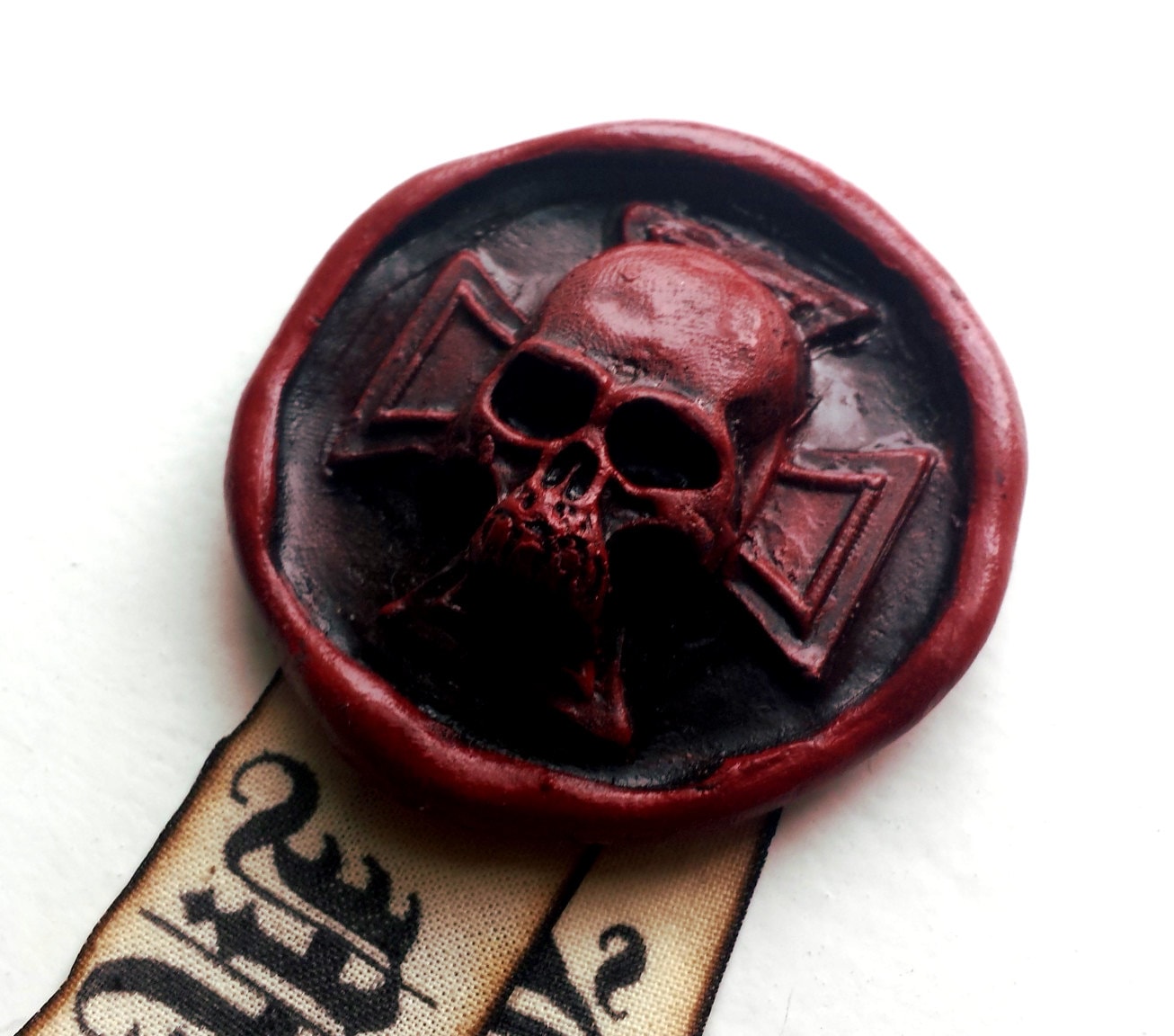 Deluxe EMPIRE Purity Seal - Real Size, Brooch Pin Back, Mark of Faith ...