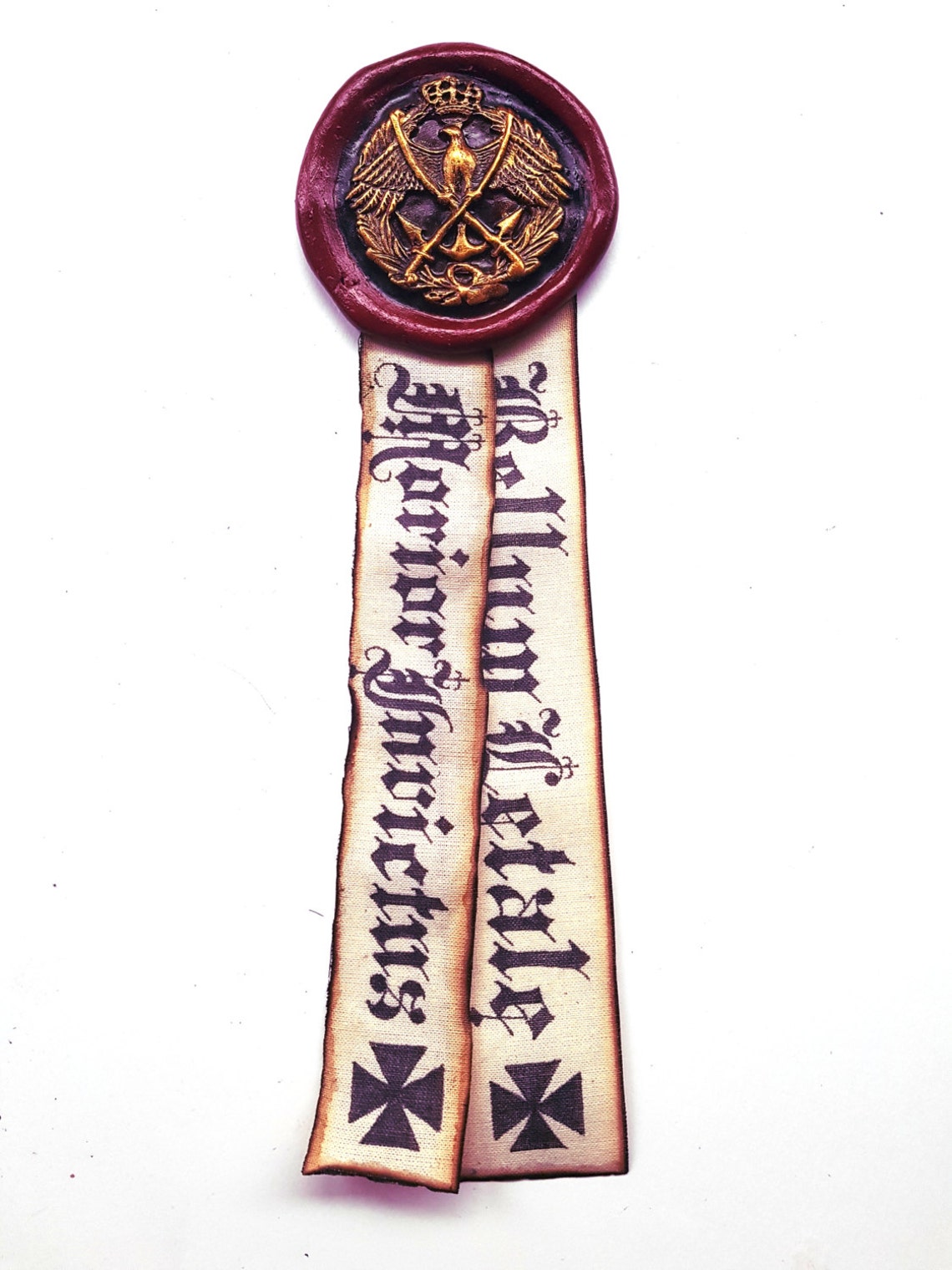 Crest Purity Seal Real Size Brooch Pin Back Mark of Faith - Etsy