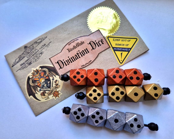 Divination Dice Ramala Dice - Etsy