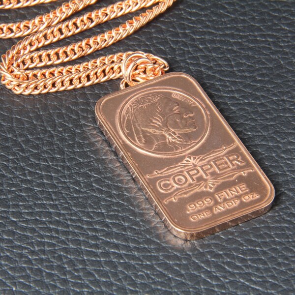 Copper Pendant - Etsy