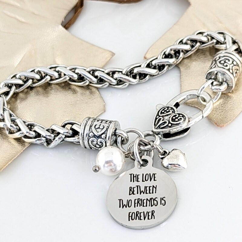 Gold Best Friend Charms - Etsy