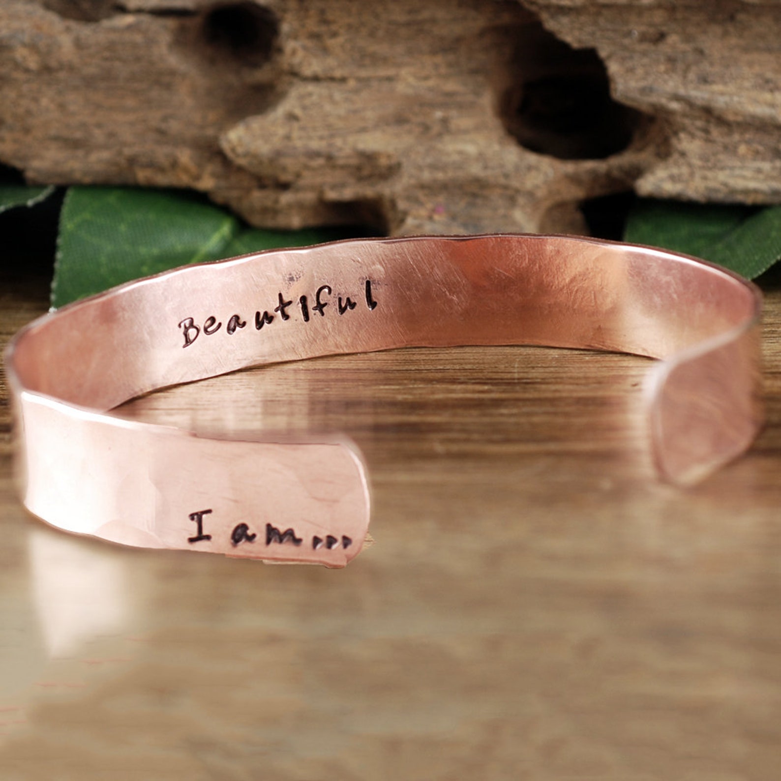 Positive Words Bracelet I Am Beautiful Bracelet I Am | Etsy