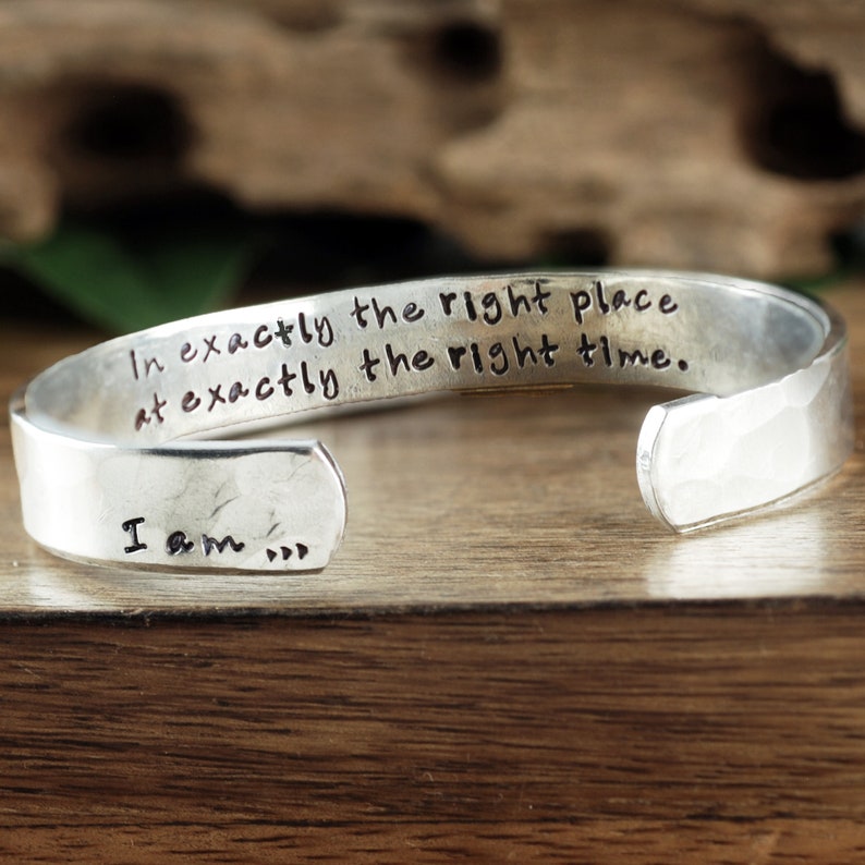 Positive Words Bracelet I Am Beautiful Bracelet I Am | Etsy