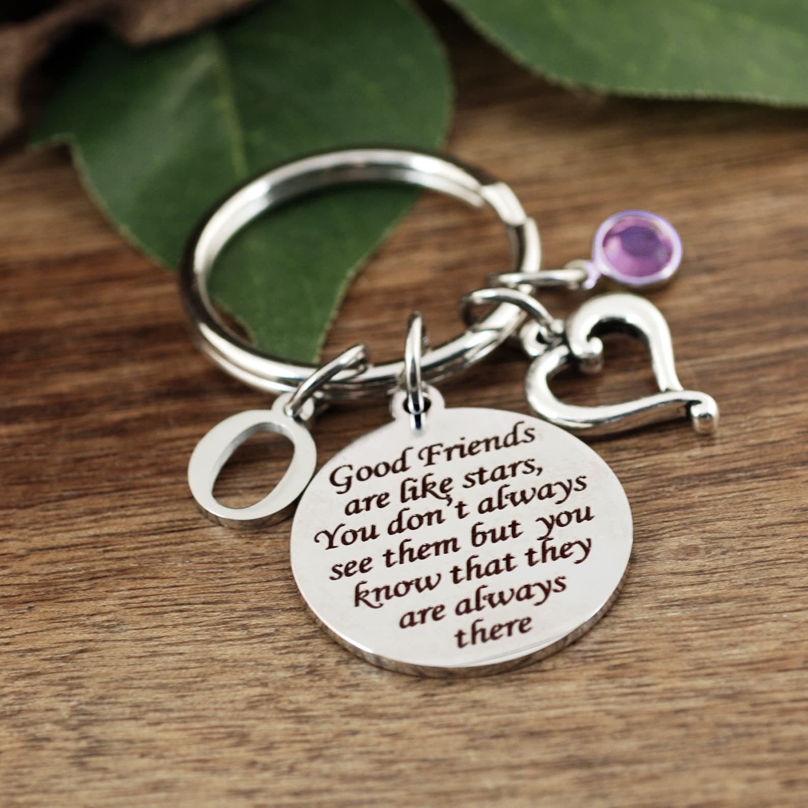 Best Friend Keychain, Friendship Keychain, Bridesmaid Gift, Gift for ...