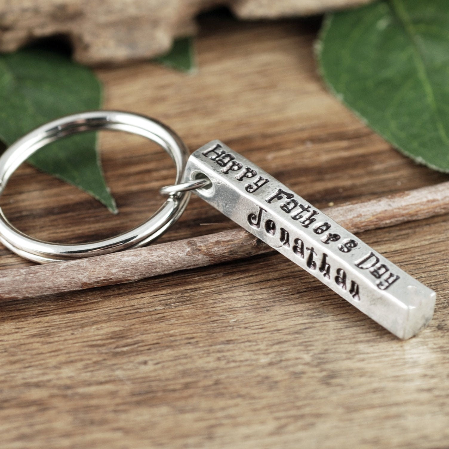 Father's Day Gift Keychain Personalized Dad's | Etsy