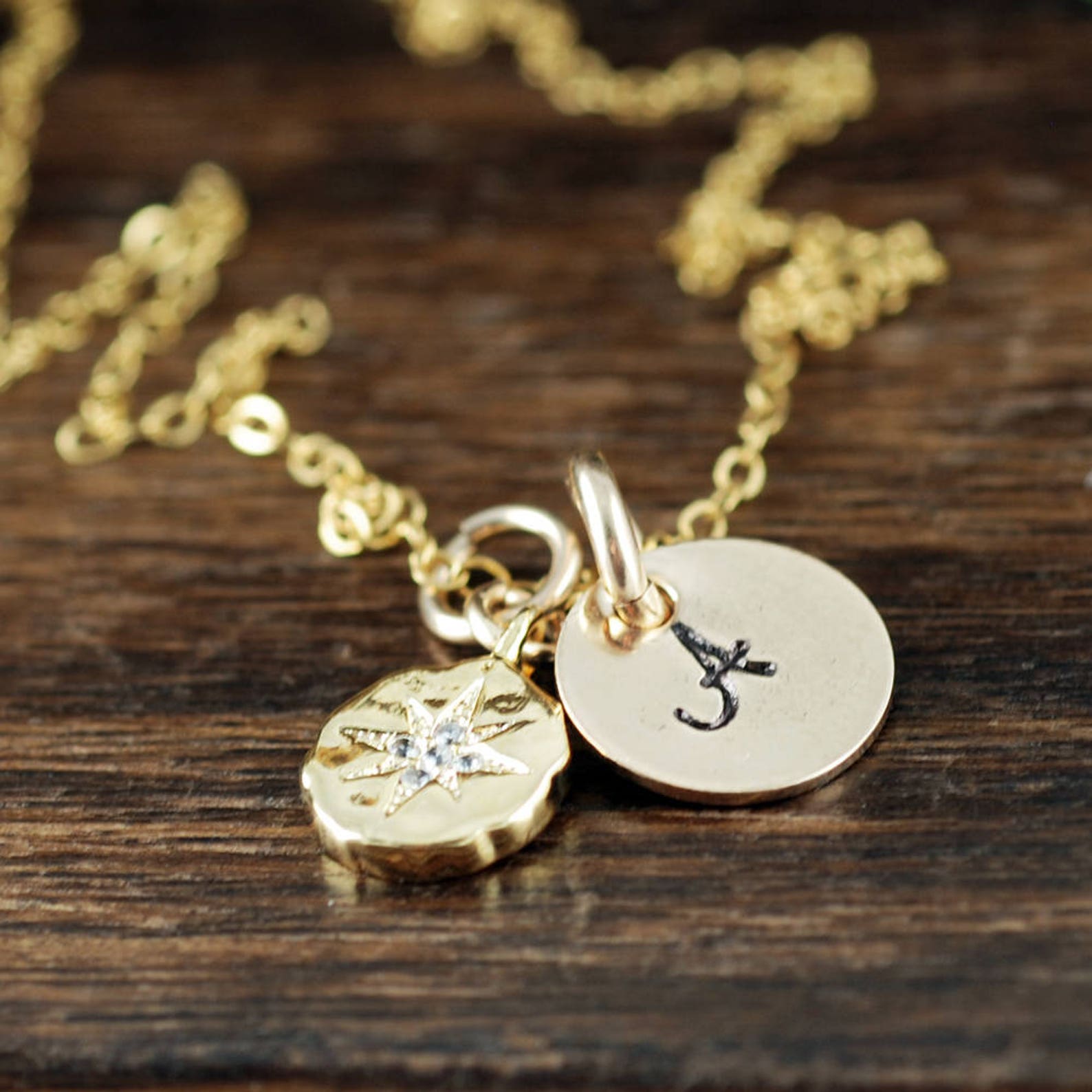 Rose Gold Dainty Compass Necklace Compass Jewelry Rose Gold | Etsy