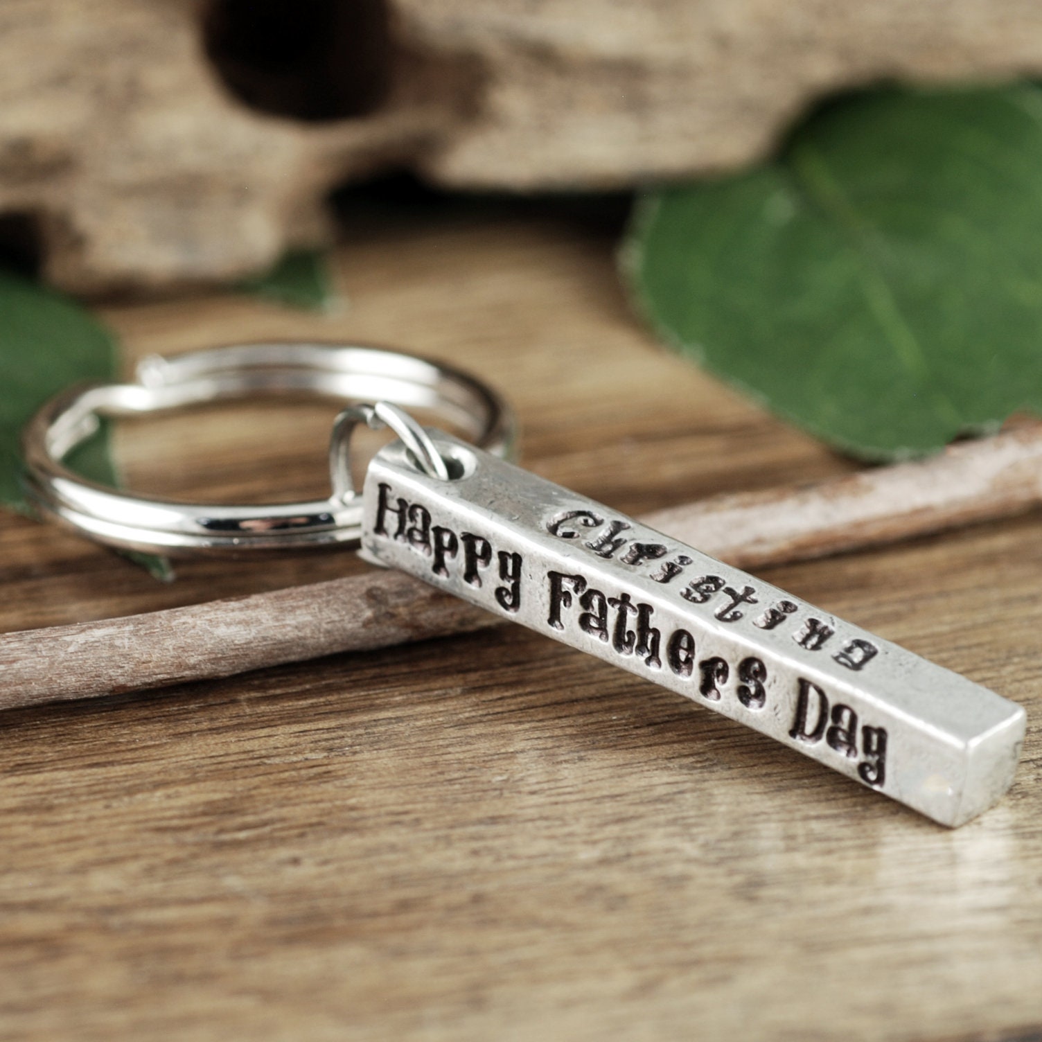 Father's Day Gift Keychain Personalized Dad's | Etsy