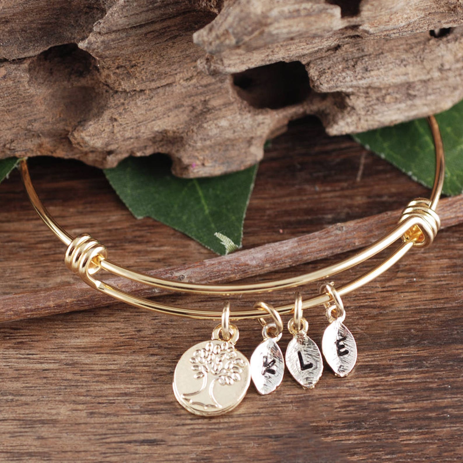 Grandma Family Tree Bracelet Tree of Life Bracelet Silver | Etsy