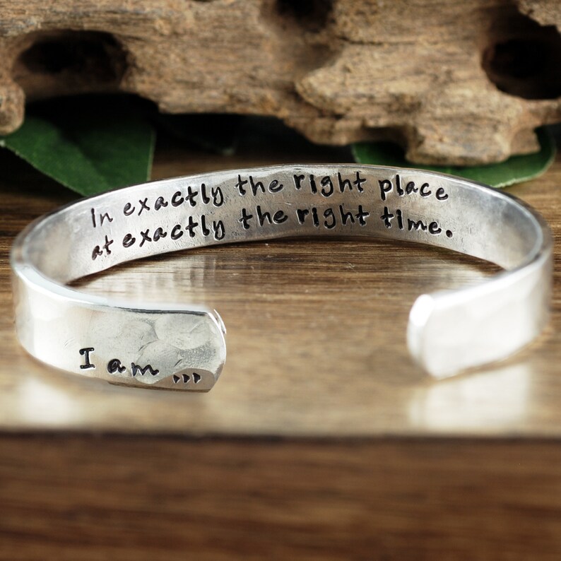 Positive Words Bracelet I Am Beautiful Bracelet I Am | Etsy