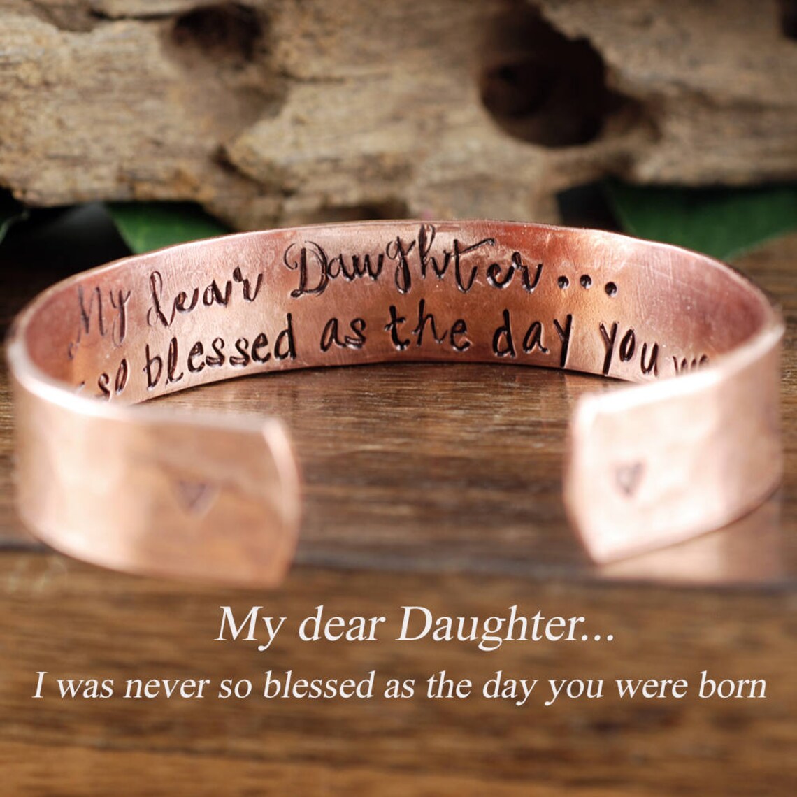 Daughter Bracelet Inspirational Jewelry for Daughter - Etsy