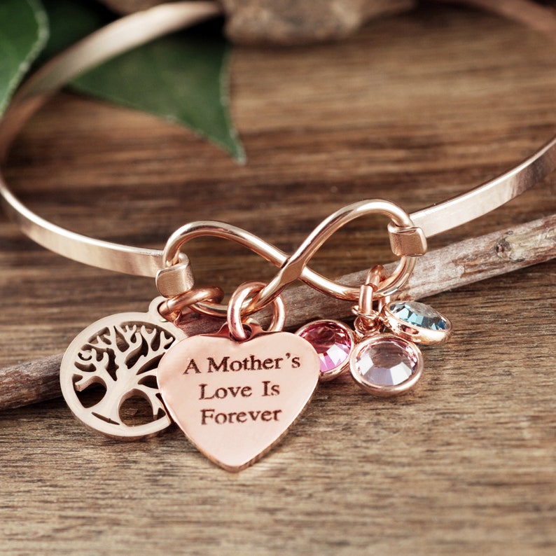 Personalized Family Tree Bracelet A Mother's Love is - Etsy