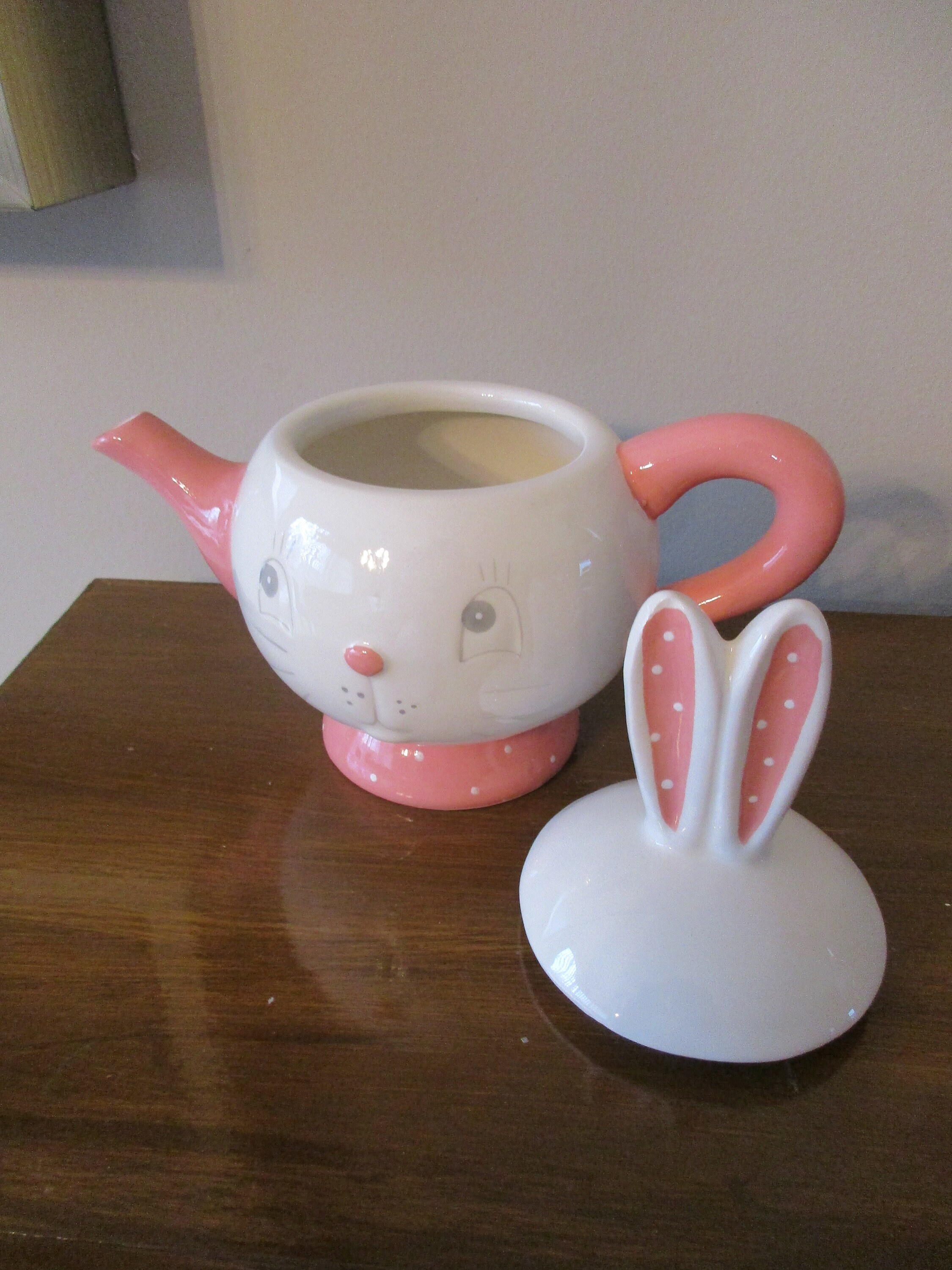 Bunny Rabbit Dottie Teapot - Etsy