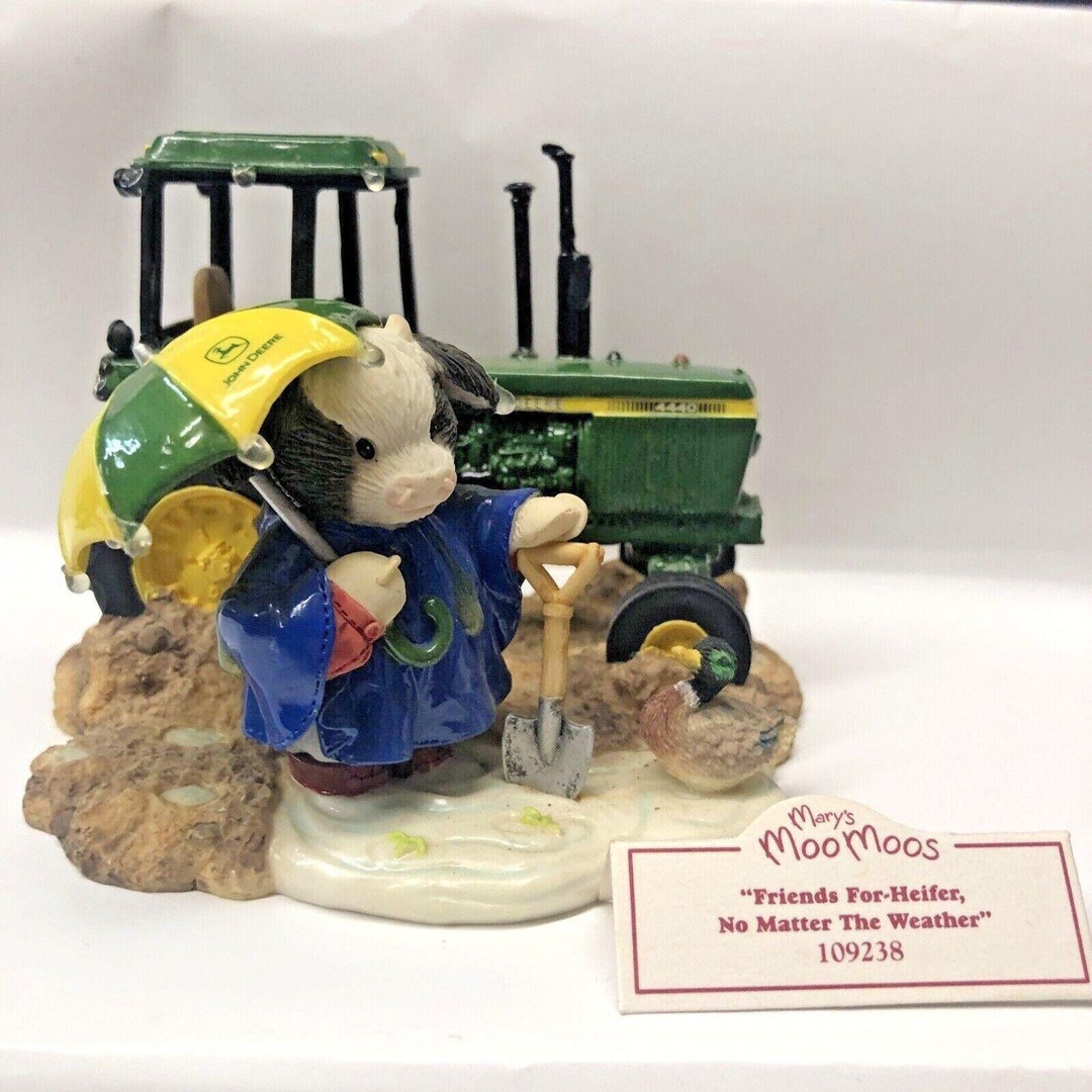 John Deere Mary Moo Moos friends For-heifer No Matter the - Etsy