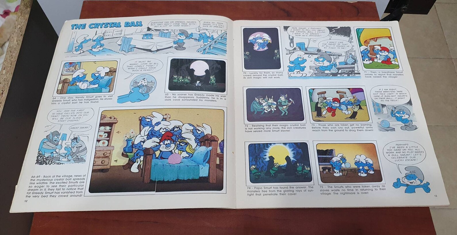 Vintage the Smurfs Sticker Album 1982 Panini Comlete Excellent - Etsy