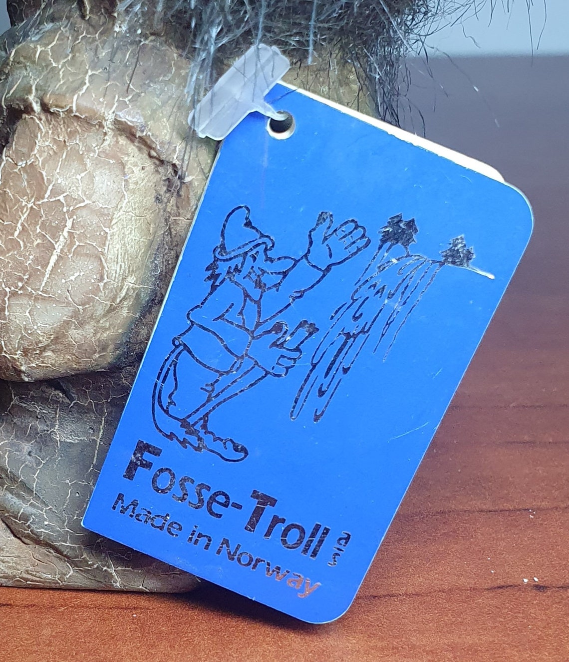 Vintage Norwegian Fosse Troll With Tag / One Tooth Troll No.63 ...