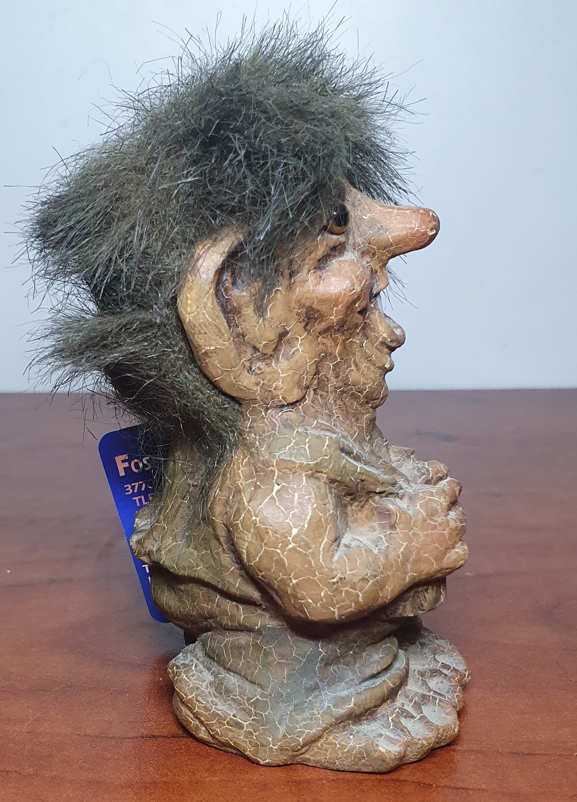 Vintage Norwegian Fosse Troll With Tag / One Tooth Troll No.63 ...