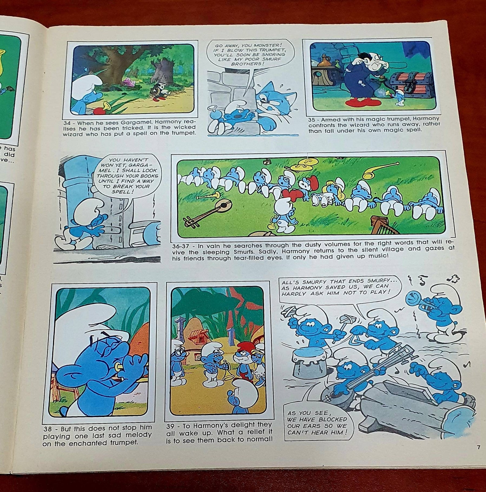 Vintage the Smurfs Sticker Album 1982 Panini Comlete Excellent - Etsy