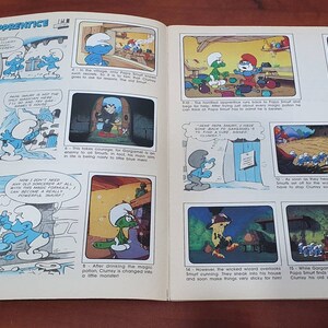 Vintage the Smurfs Sticker Album 1982 Panini Comlete Excellent ...