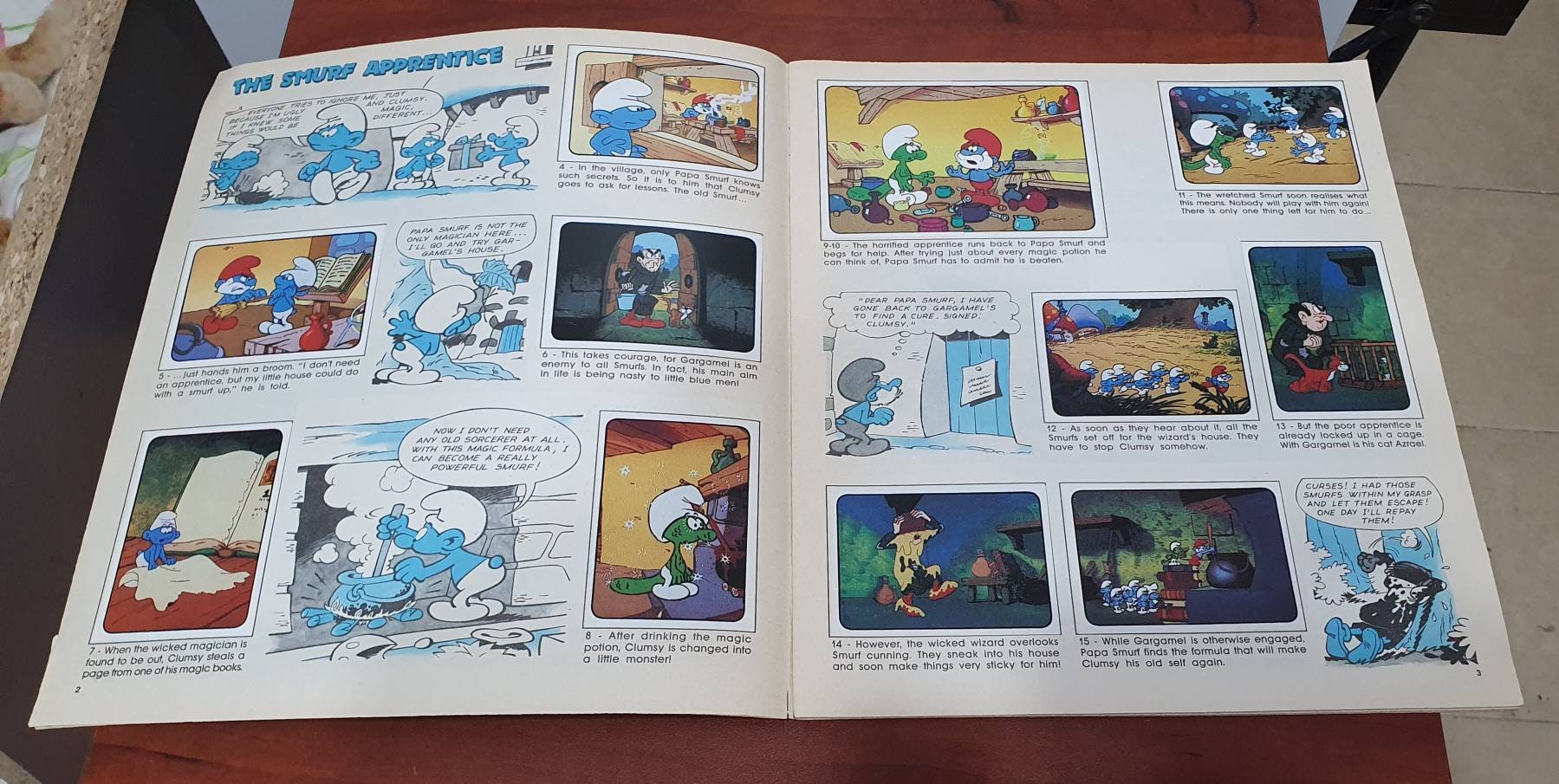 Vintage the Smurfs Sticker Album 1982 Panini Comlete Excellent ...